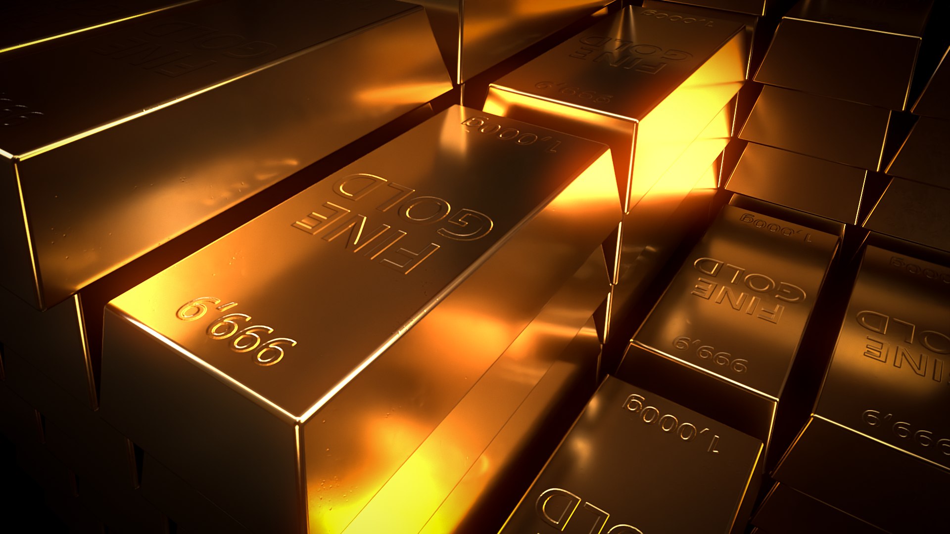 3D Model Pallet With Gold - TurboSquid 1887104