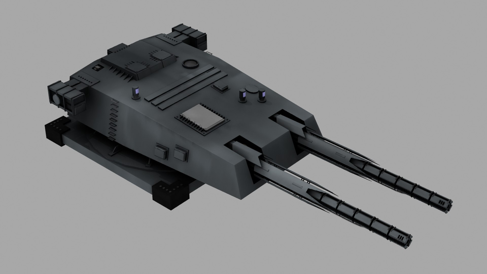 Turret 3d Model