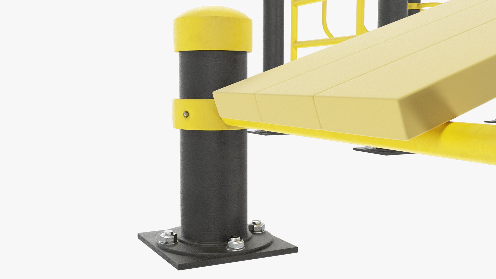 Street Workout Equipment V6 3D Model - TurboSquid 2088690