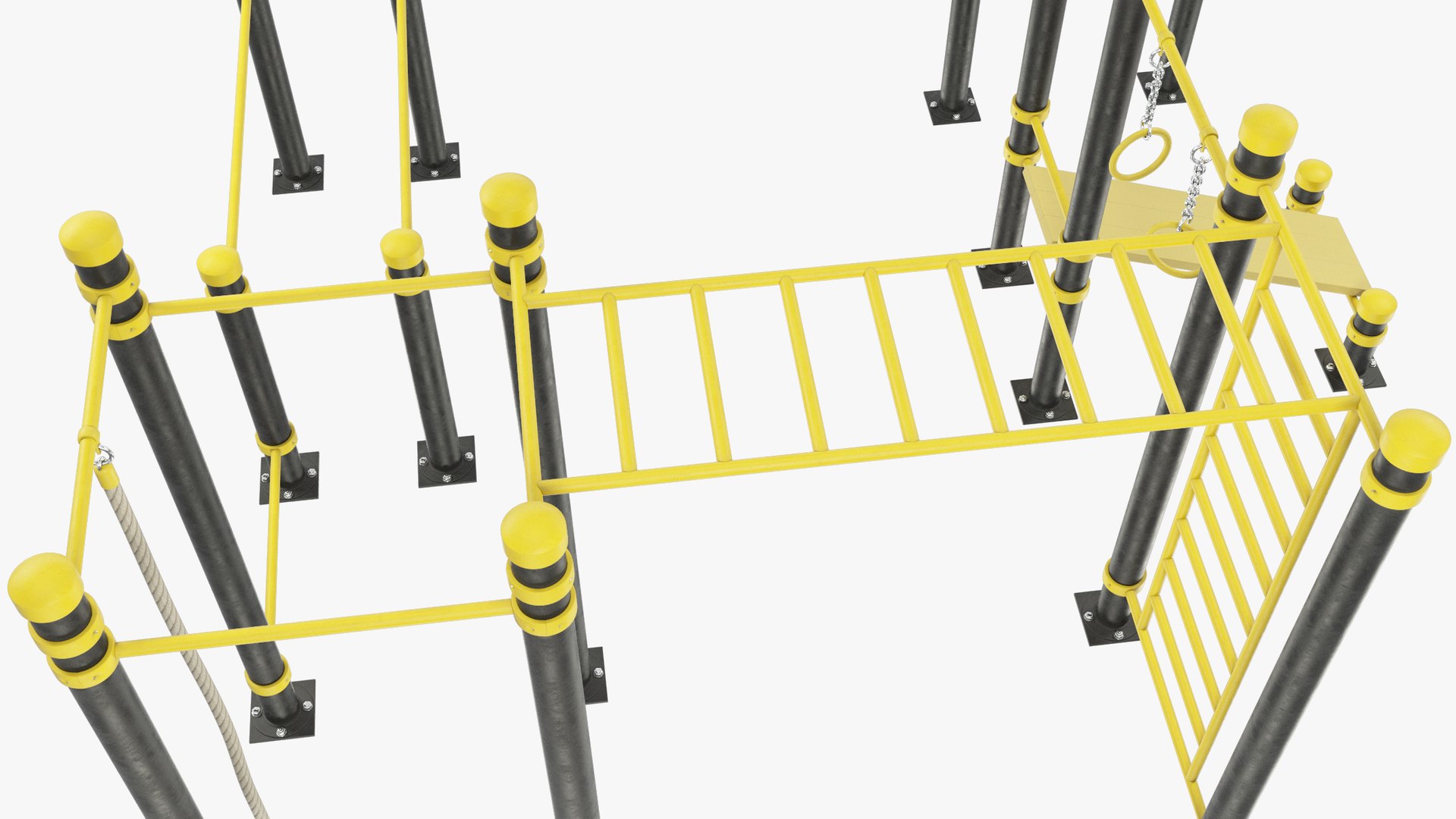 Street Workout Equipment V6 3D Model - TurboSquid 2088690