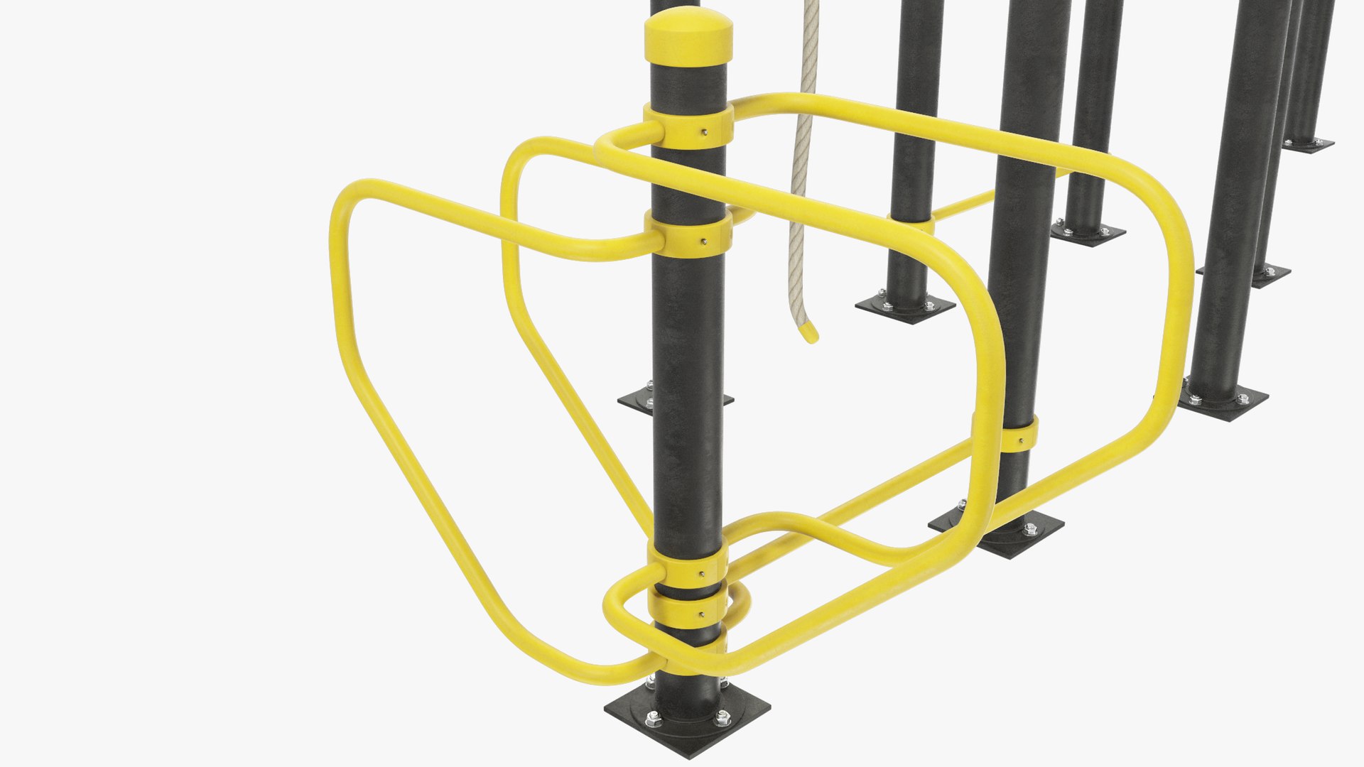Street Workout Equipment V6 3D Model - TurboSquid 2088690