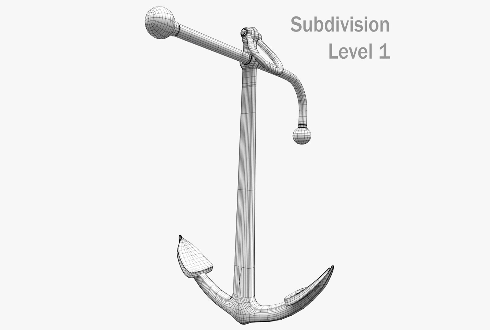 Admiralty Anchor 3D - TurboSquid 1273383