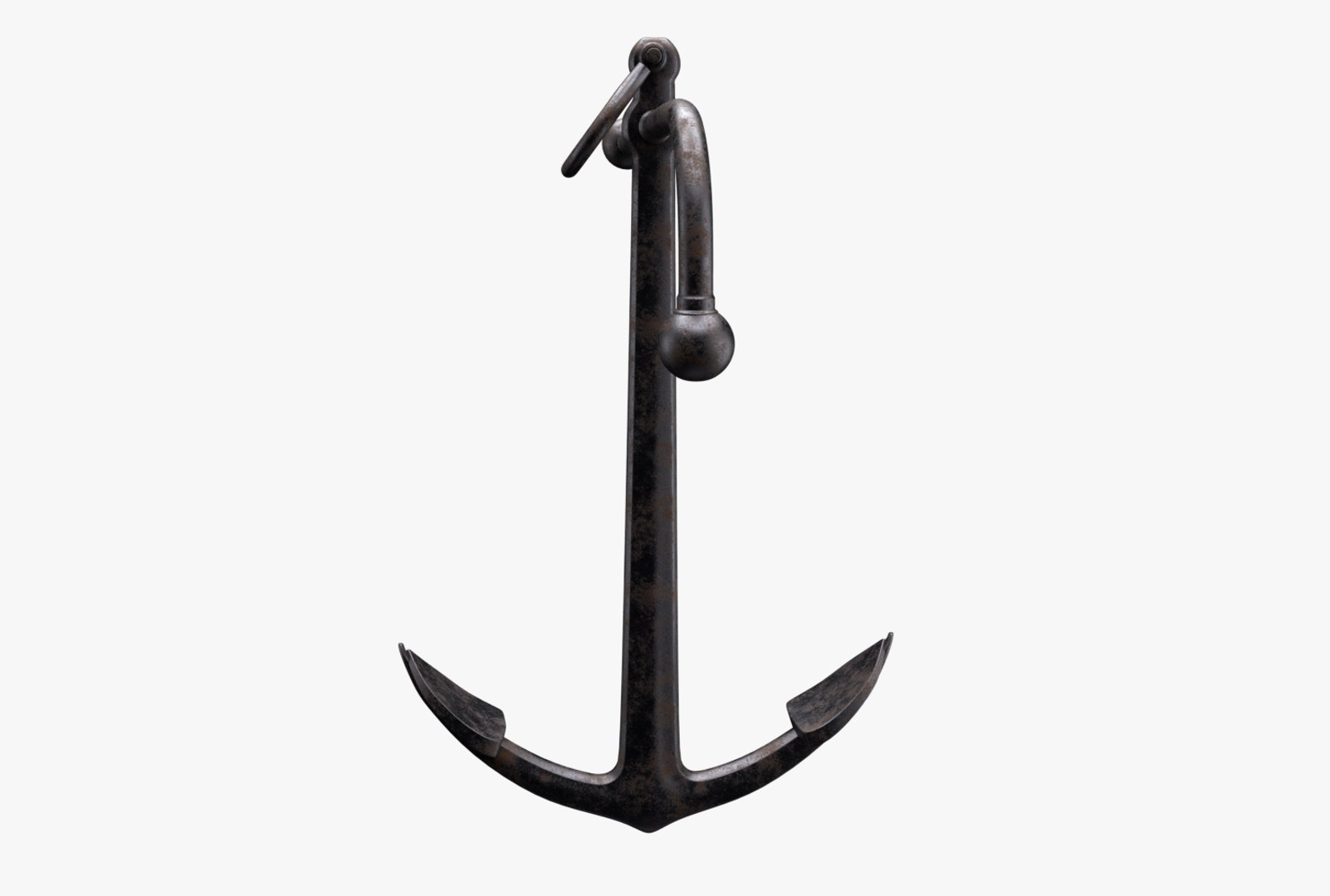 Admiralty Anchor 3D - TurboSquid 1273383