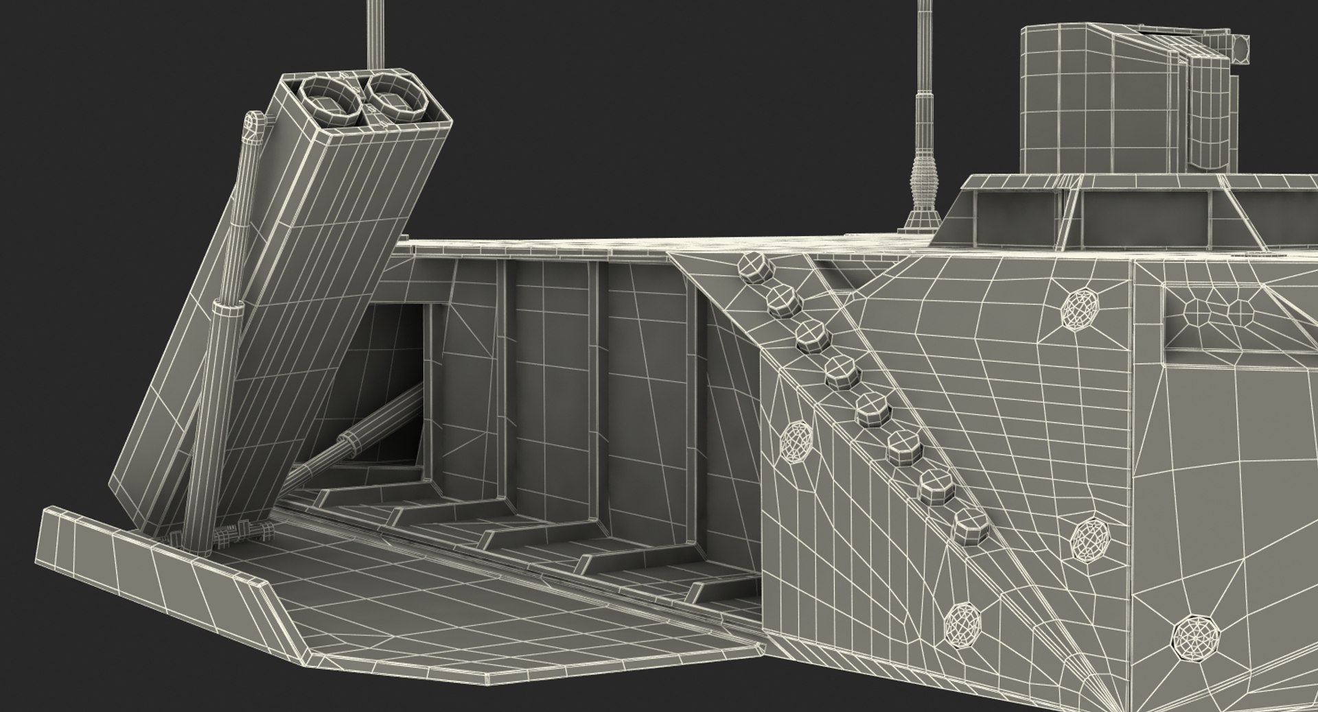 3D armored tower nextgen - TurboSquid 1371959