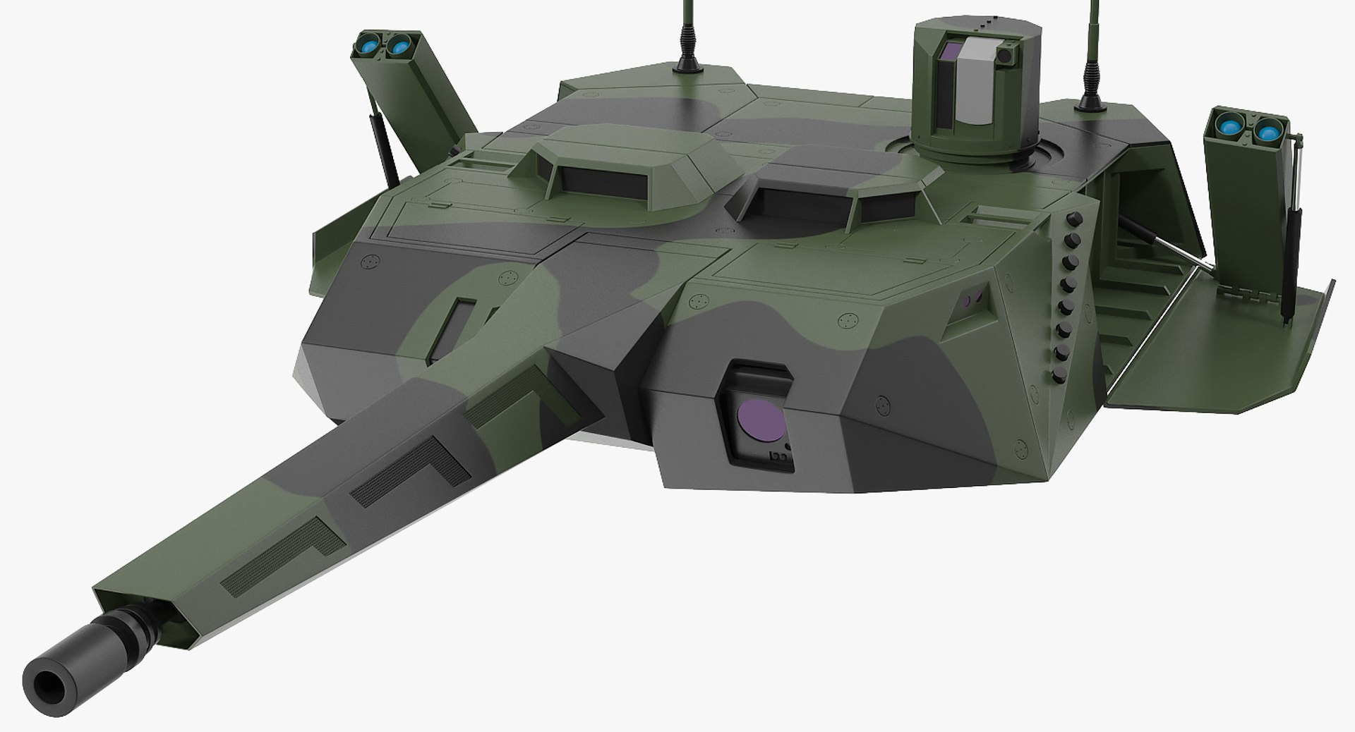 3D Armored Tower Nextgen - TurboSquid 1371959