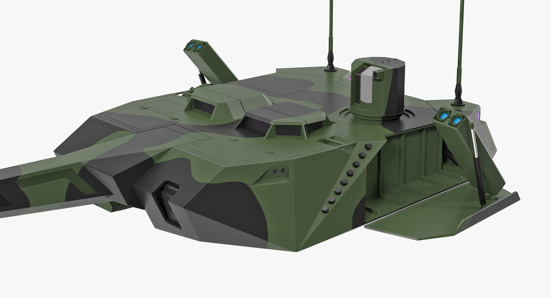 3D Armored Tower Nextgen - TurboSquid 1371959