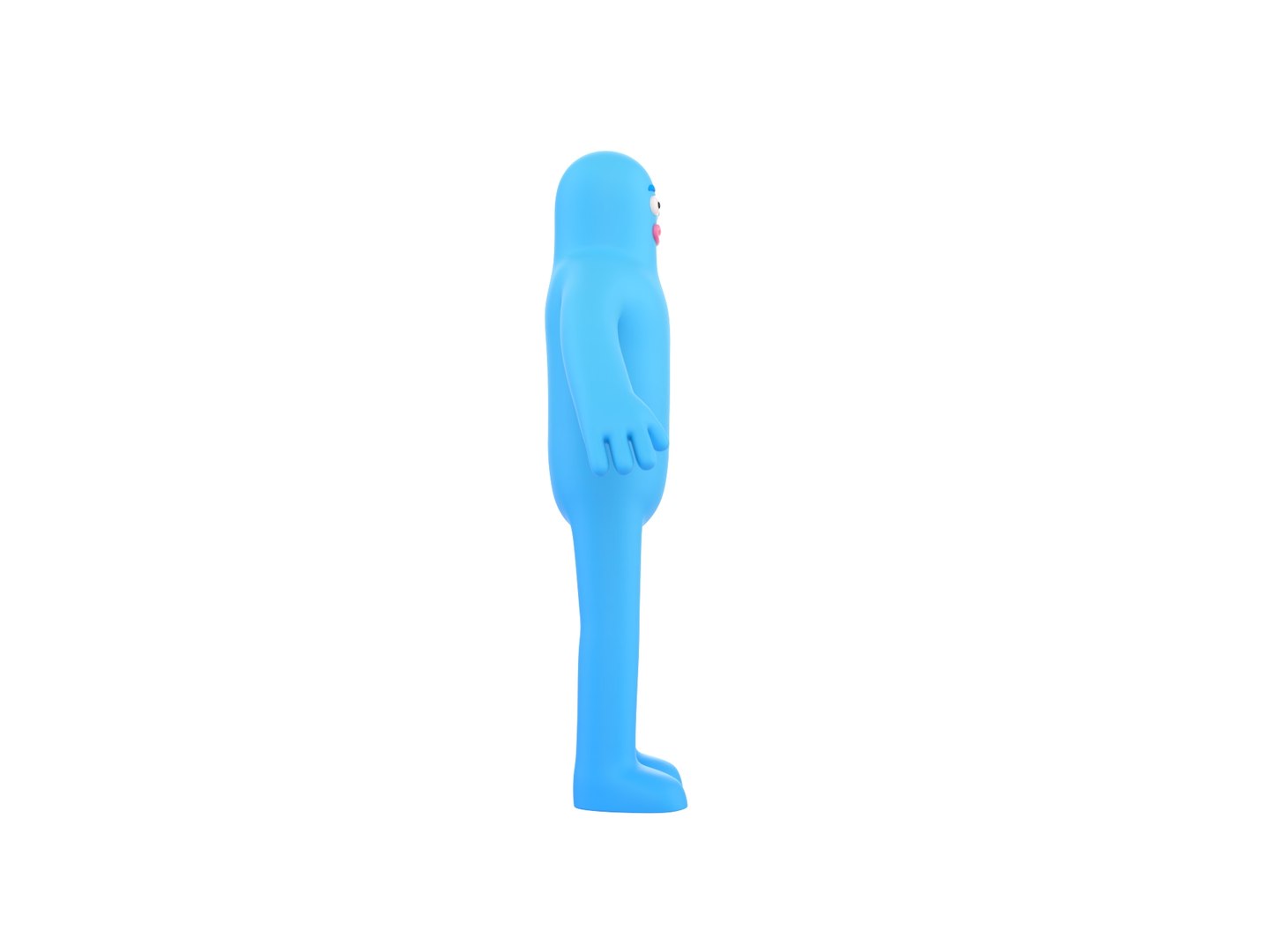 Character320 Blue Guy 3D Model - TurboSquid 2257177