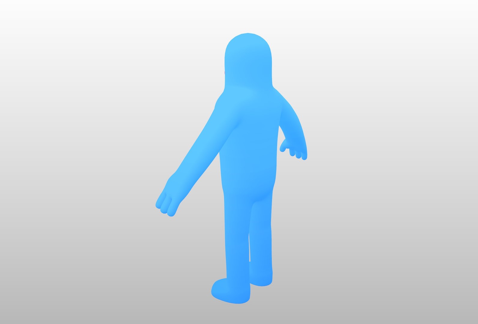 Character320 Blue Guy 3D Model - TurboSquid 2257177