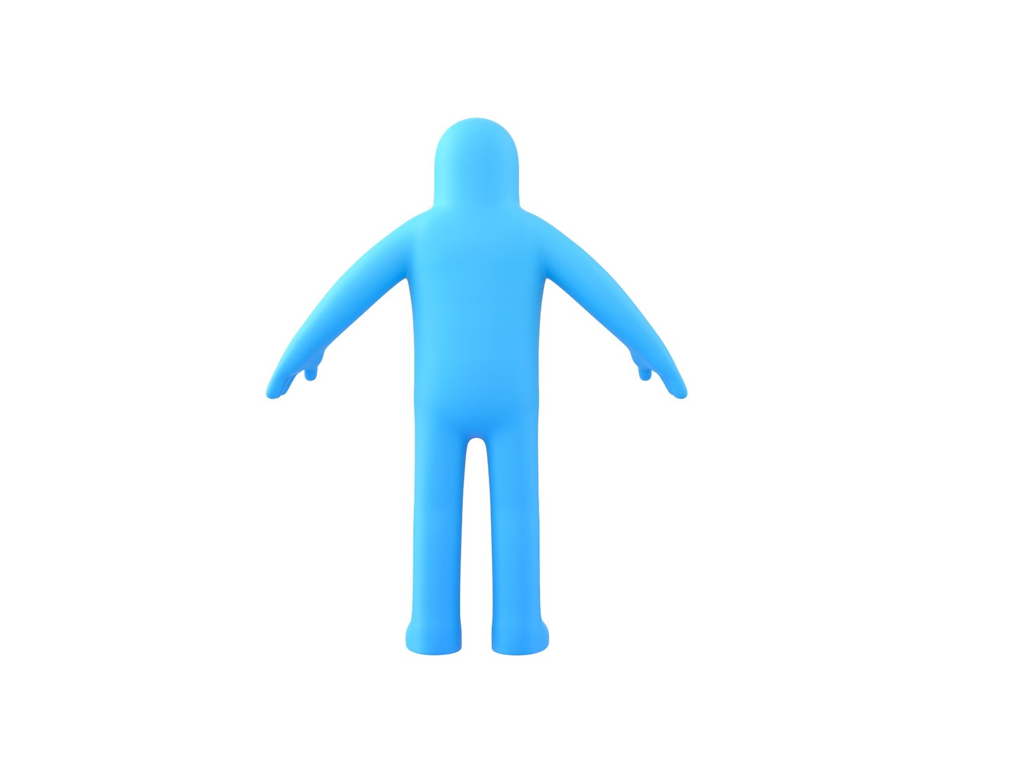 Character320 Blue Guy 3D Model - TurboSquid 2257177