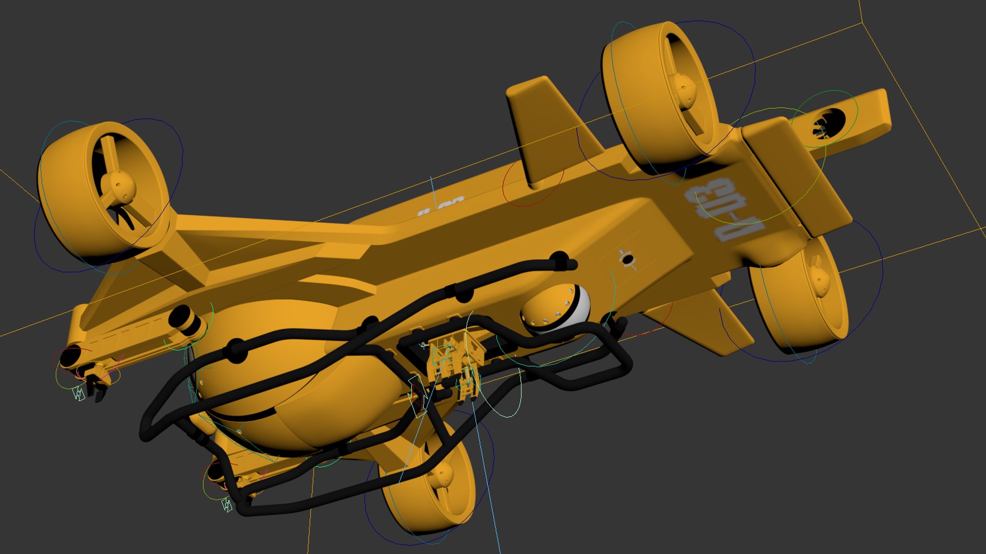 Underwater Drone 3D Model - TurboSquid 2151981