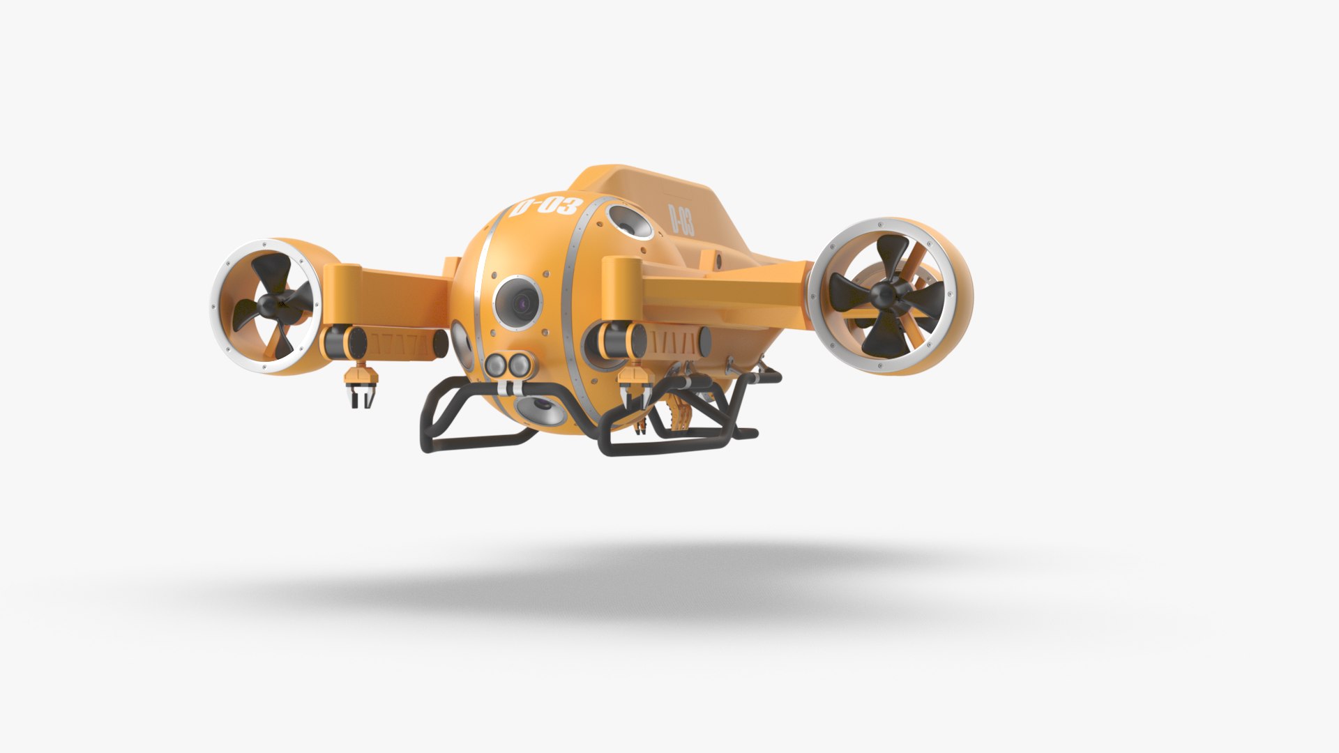 Underwater Drone 3D Model - TurboSquid 2151981