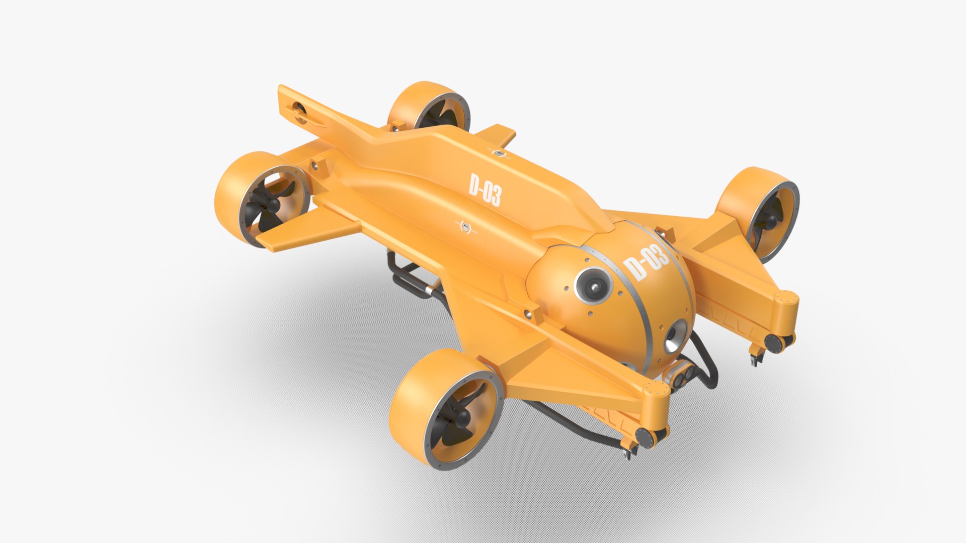 Underwater Drone 3D Model - TurboSquid 2151981