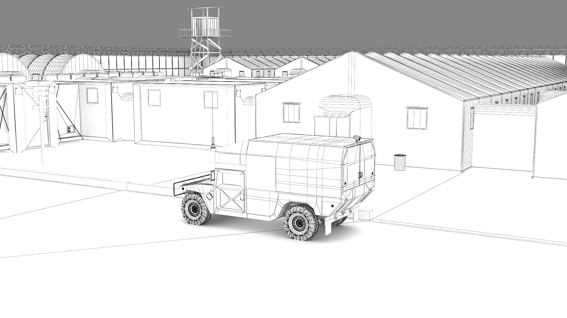 3D Military Field Hospital - TurboSquid 2303322