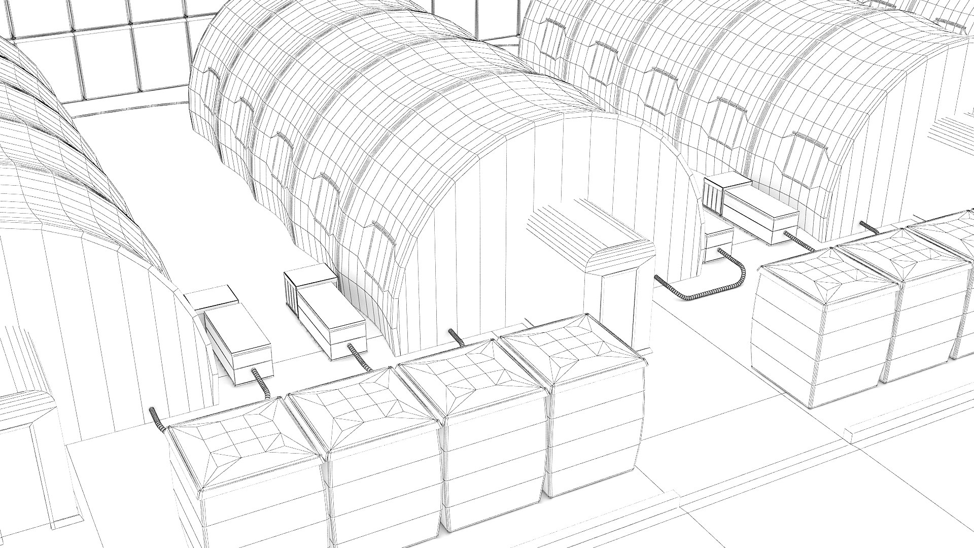 3D Military Field Hospital - TurboSquid 2303322