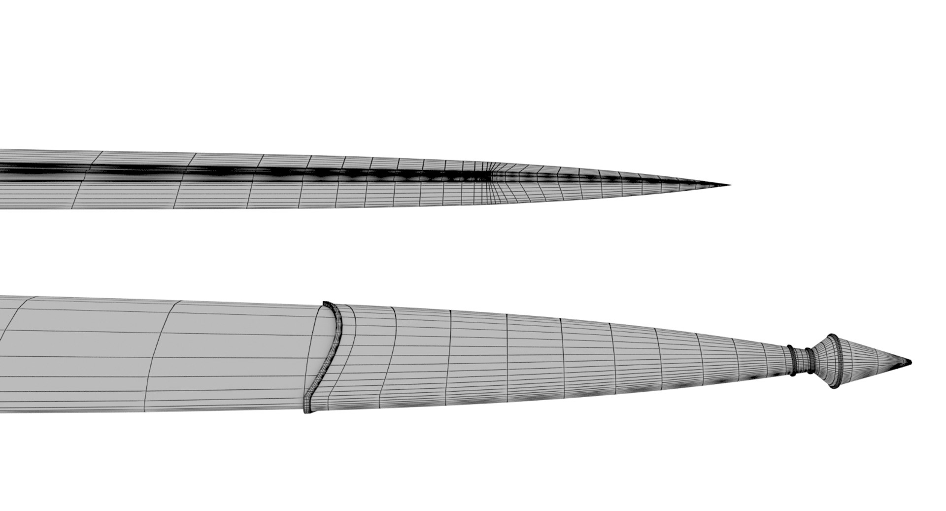 3D dagger - chechen model - TurboSquid 1431744