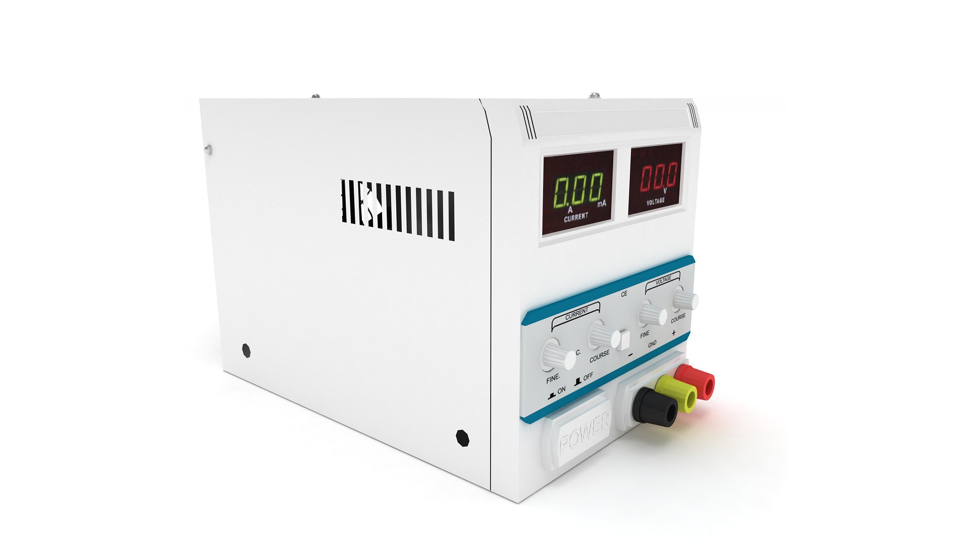 Variable Power Supply 3D model - TurboSquid 1973351