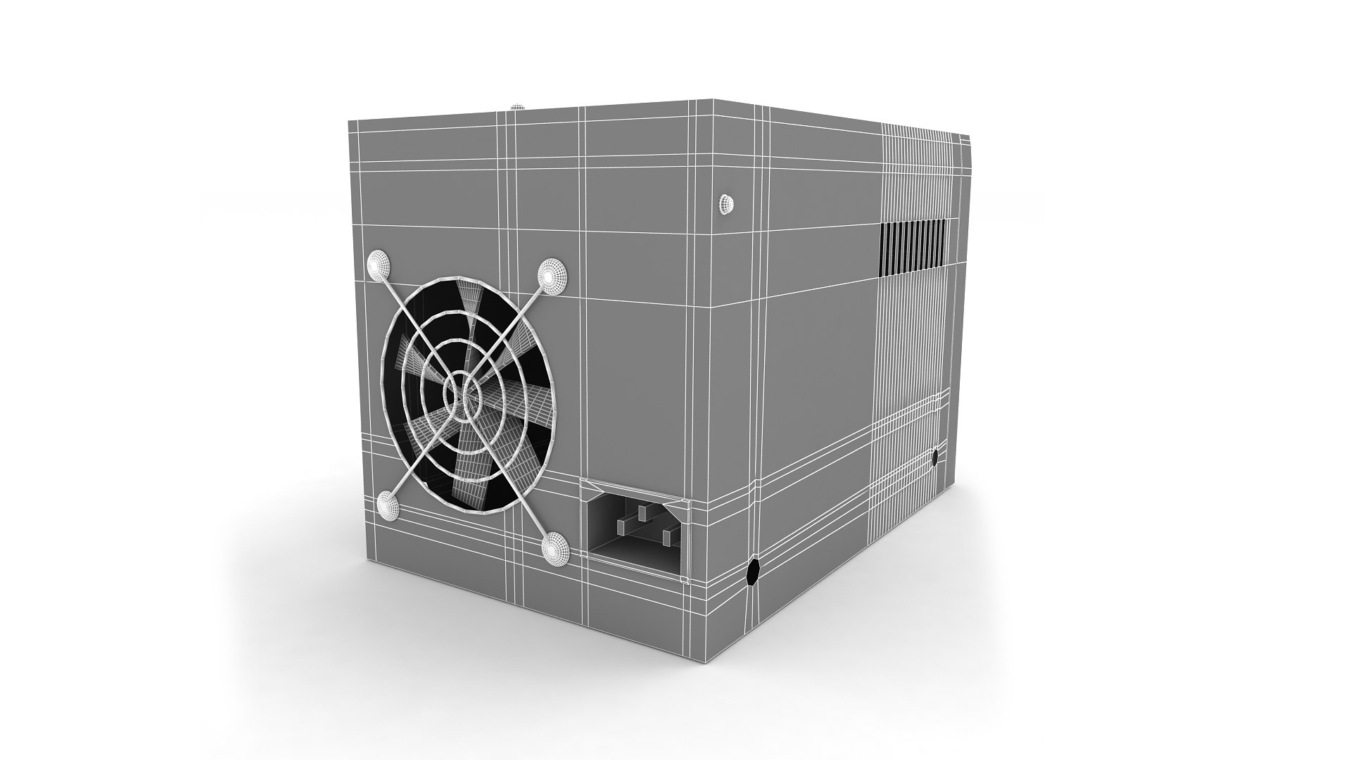 Variable Power Supply 3D model - TurboSquid 1973351