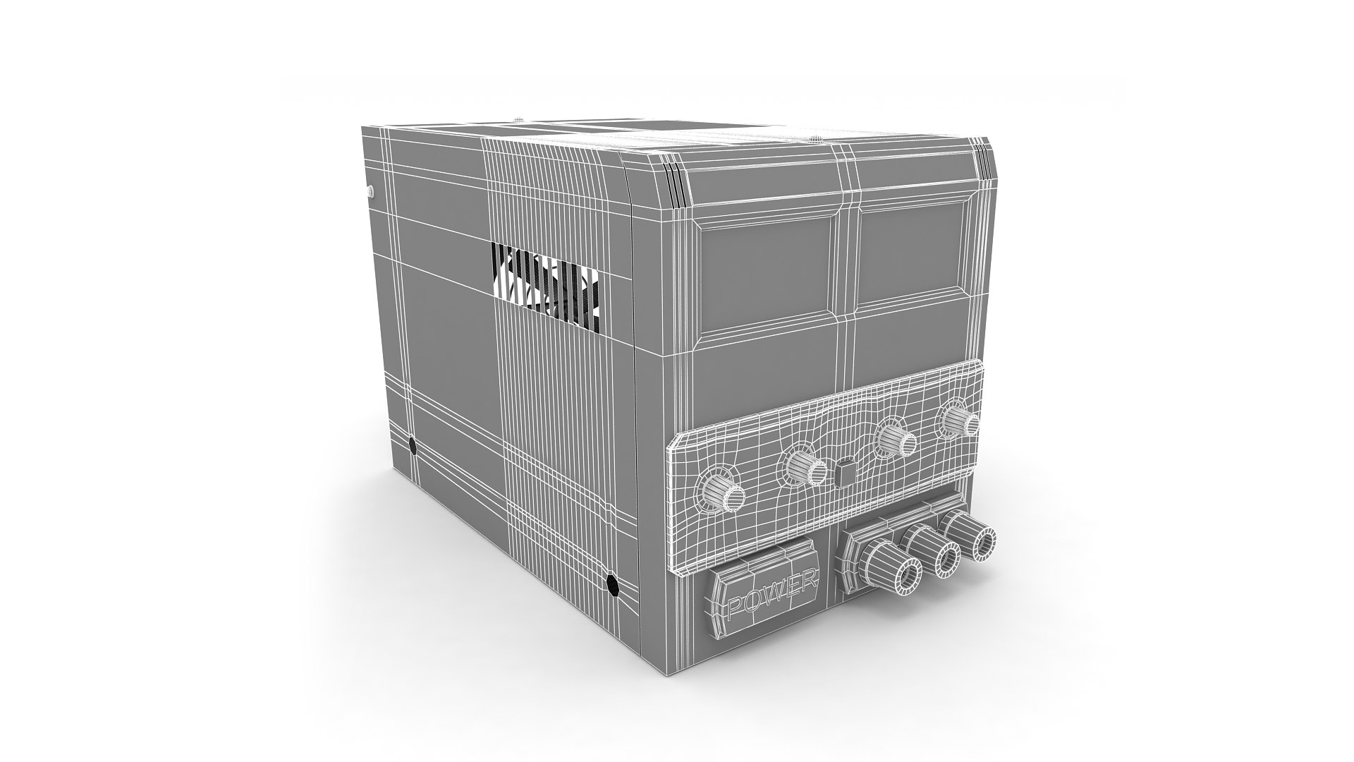 Variable Power Supply 3D model - TurboSquid 1973351