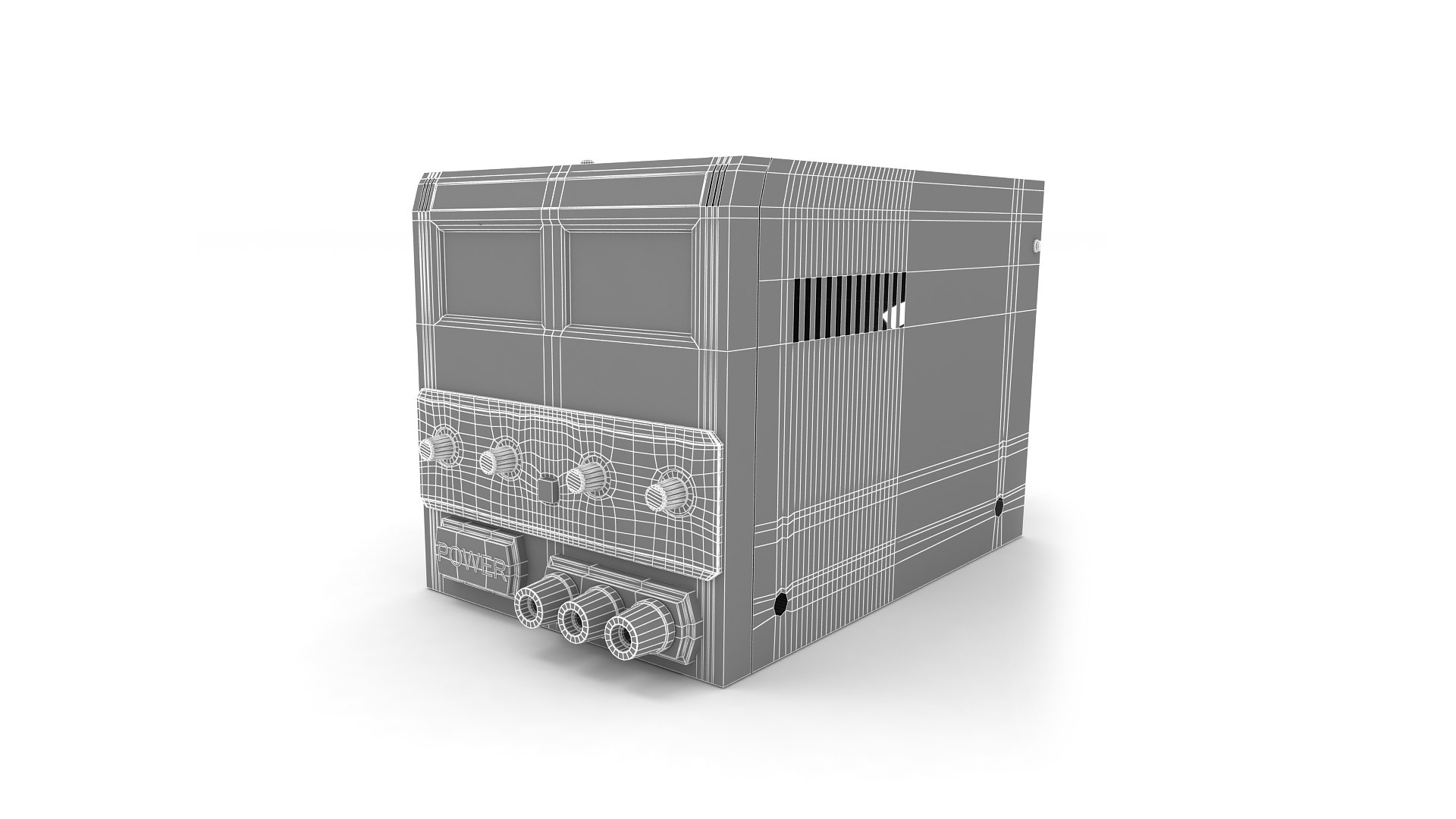 Variable Power Supply 3D model - TurboSquid 1973351