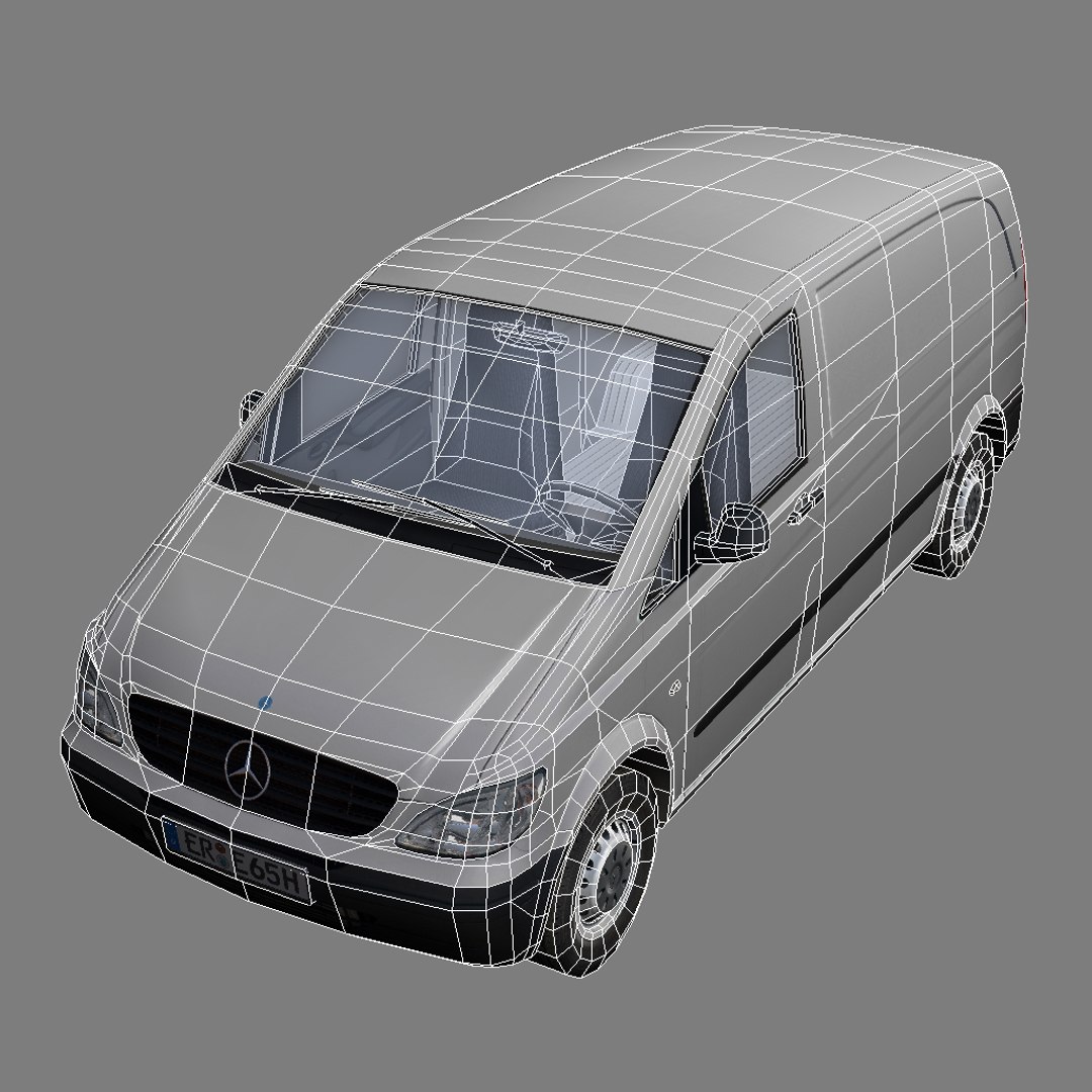 3d Model Of Van