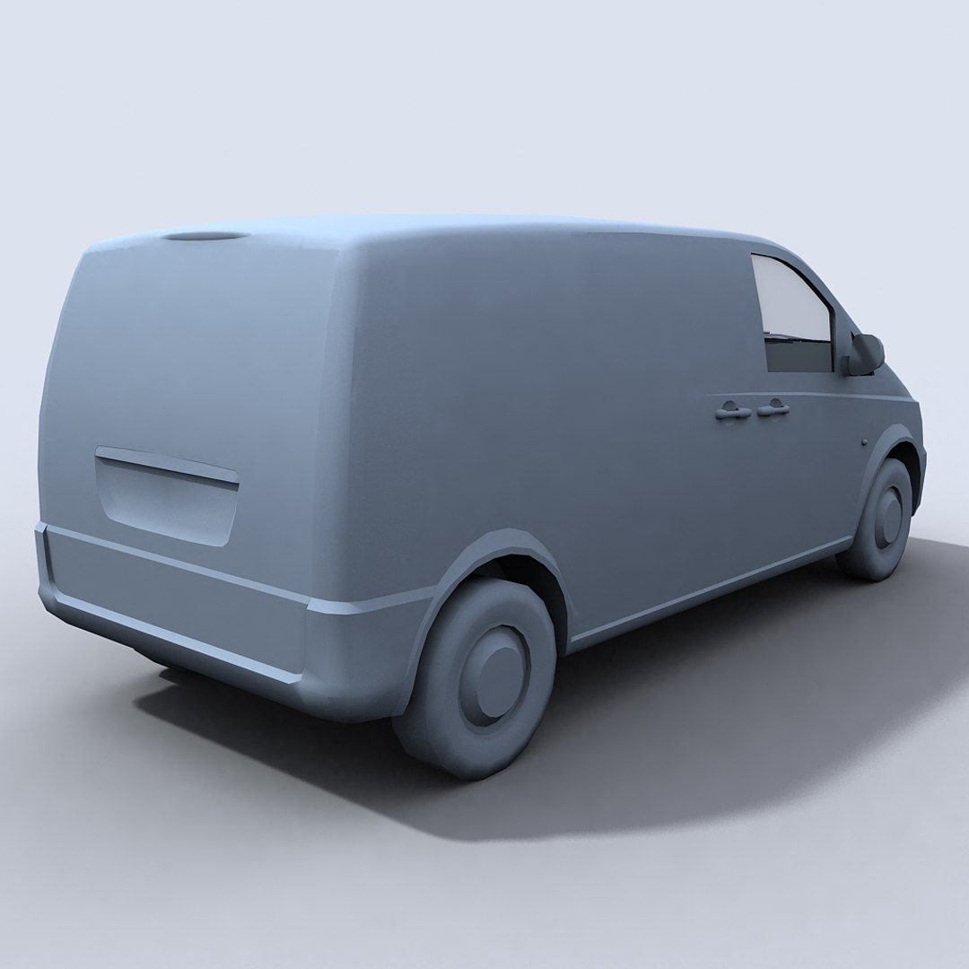3d Model Of Van