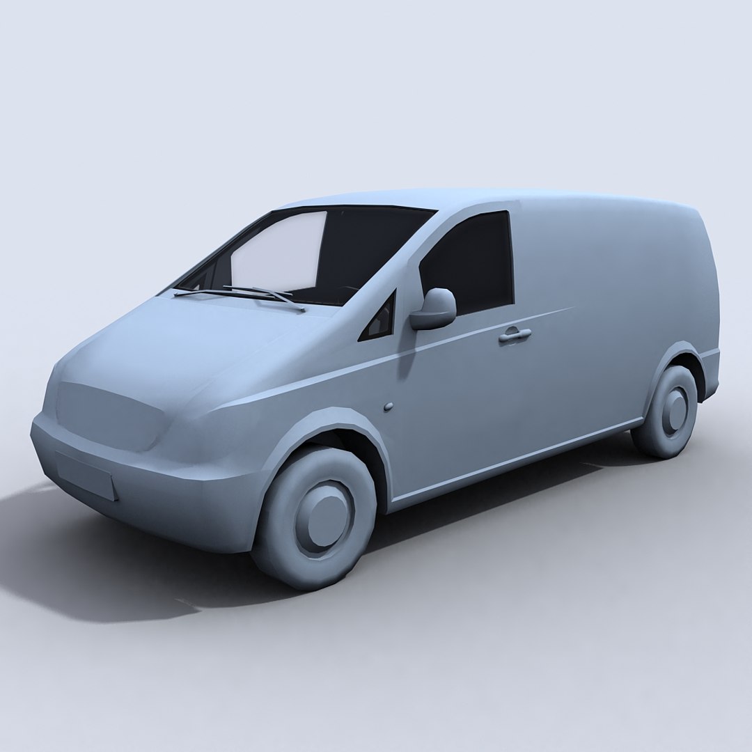 3d Model Of Van