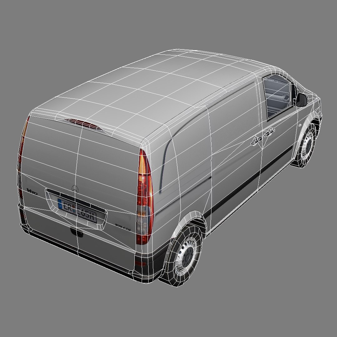 3d Model Of Van