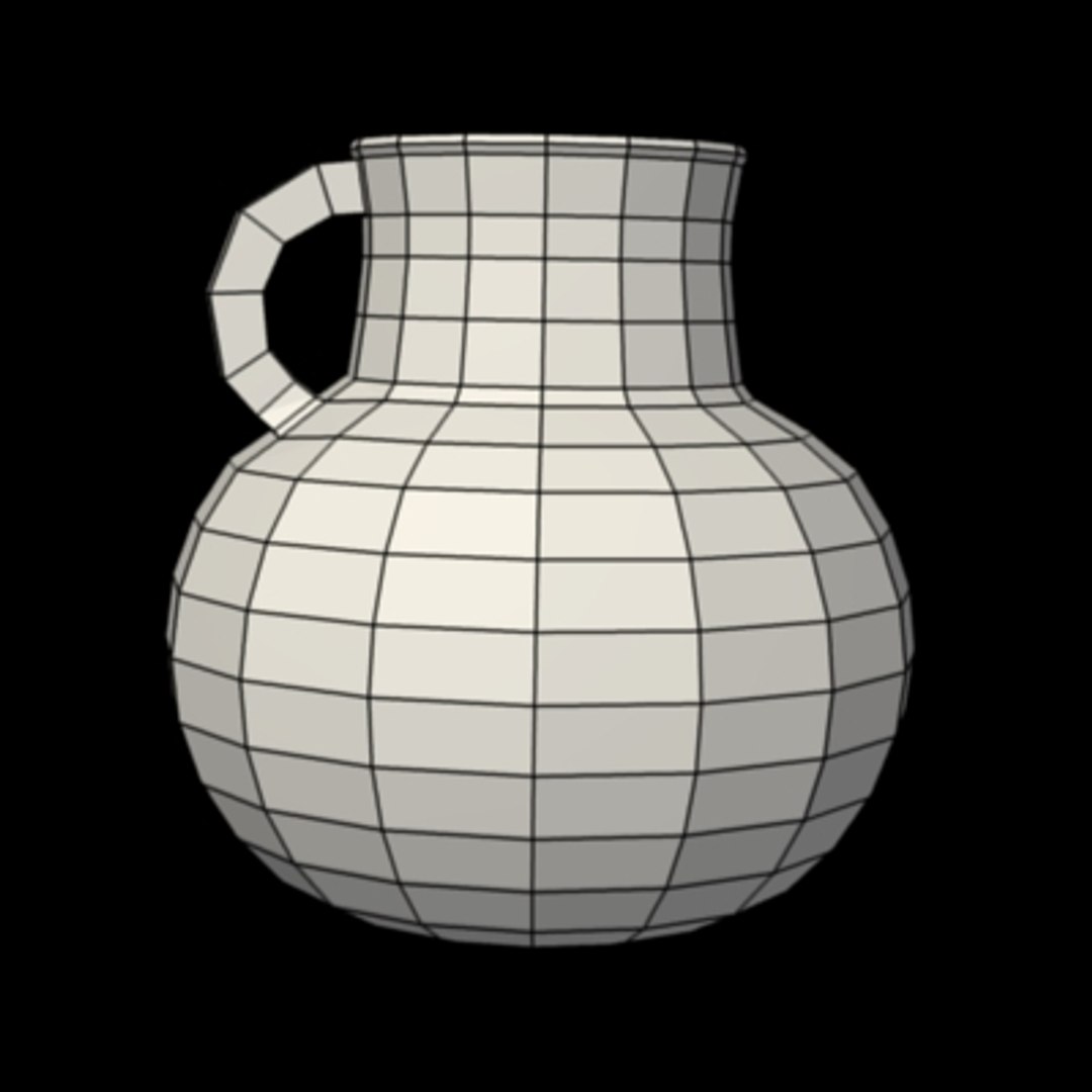 3d Prehistoric Vase Model