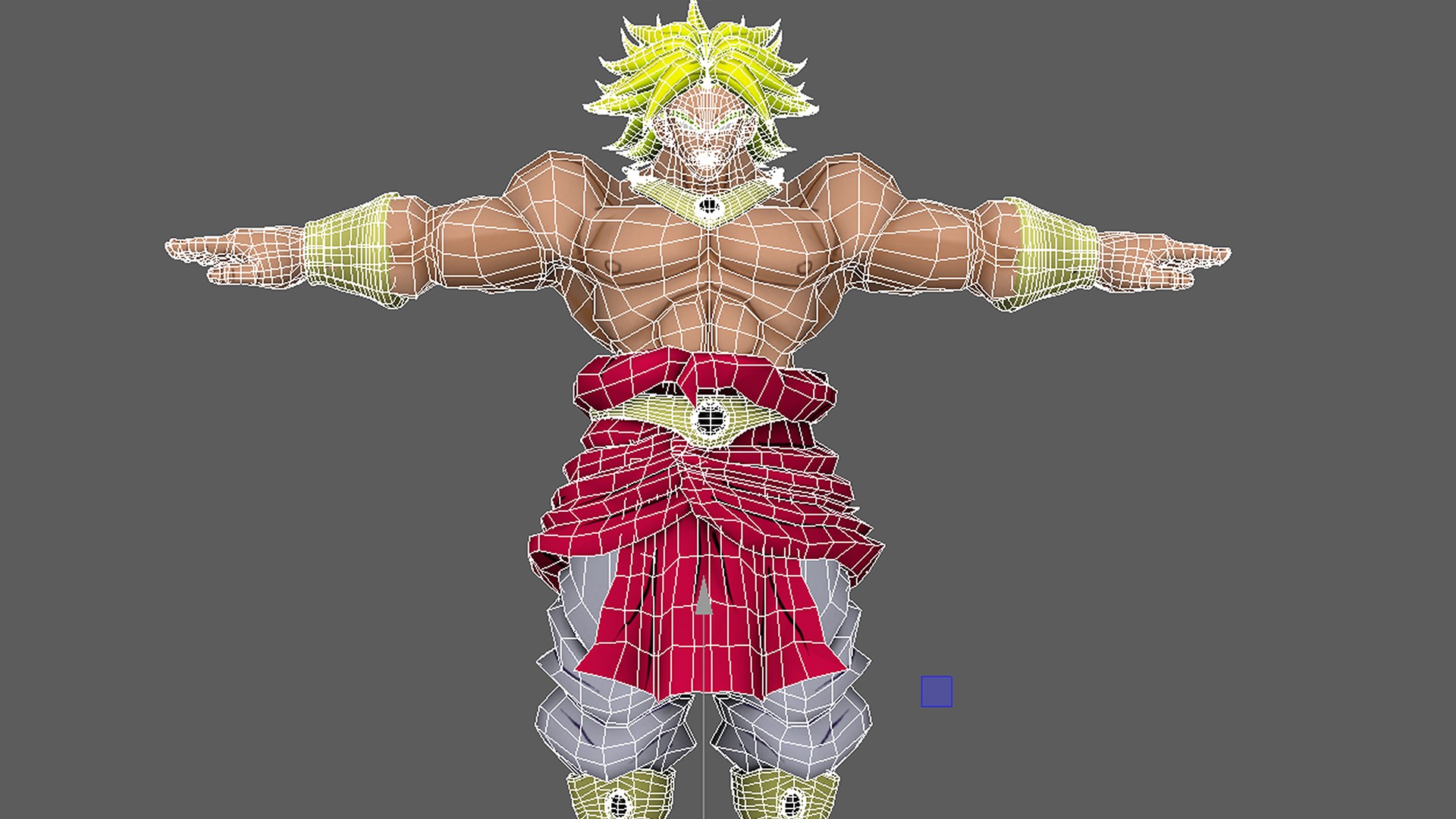 Broly 3D Rig Model - DBZ Model - TurboSquid 1727269