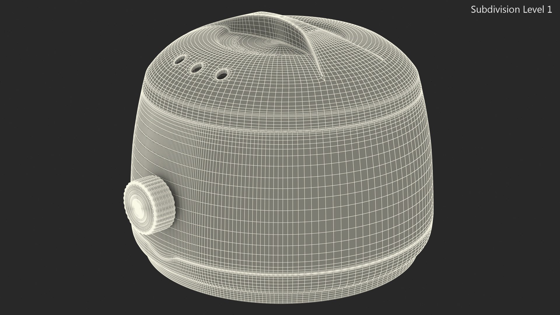 3D Digital Wax Warmer Black Model - TurboSquid 1998689
