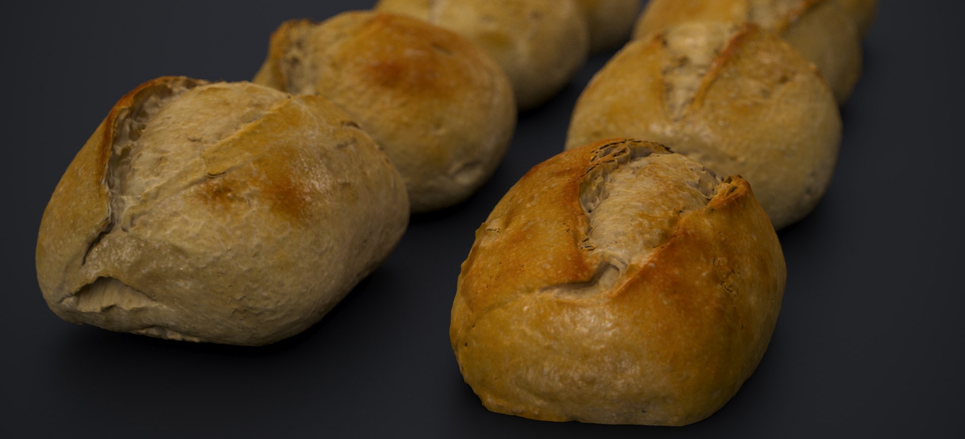 FRENCH HARD ROLLS 2024 3D Model - TurboSquid 2341089