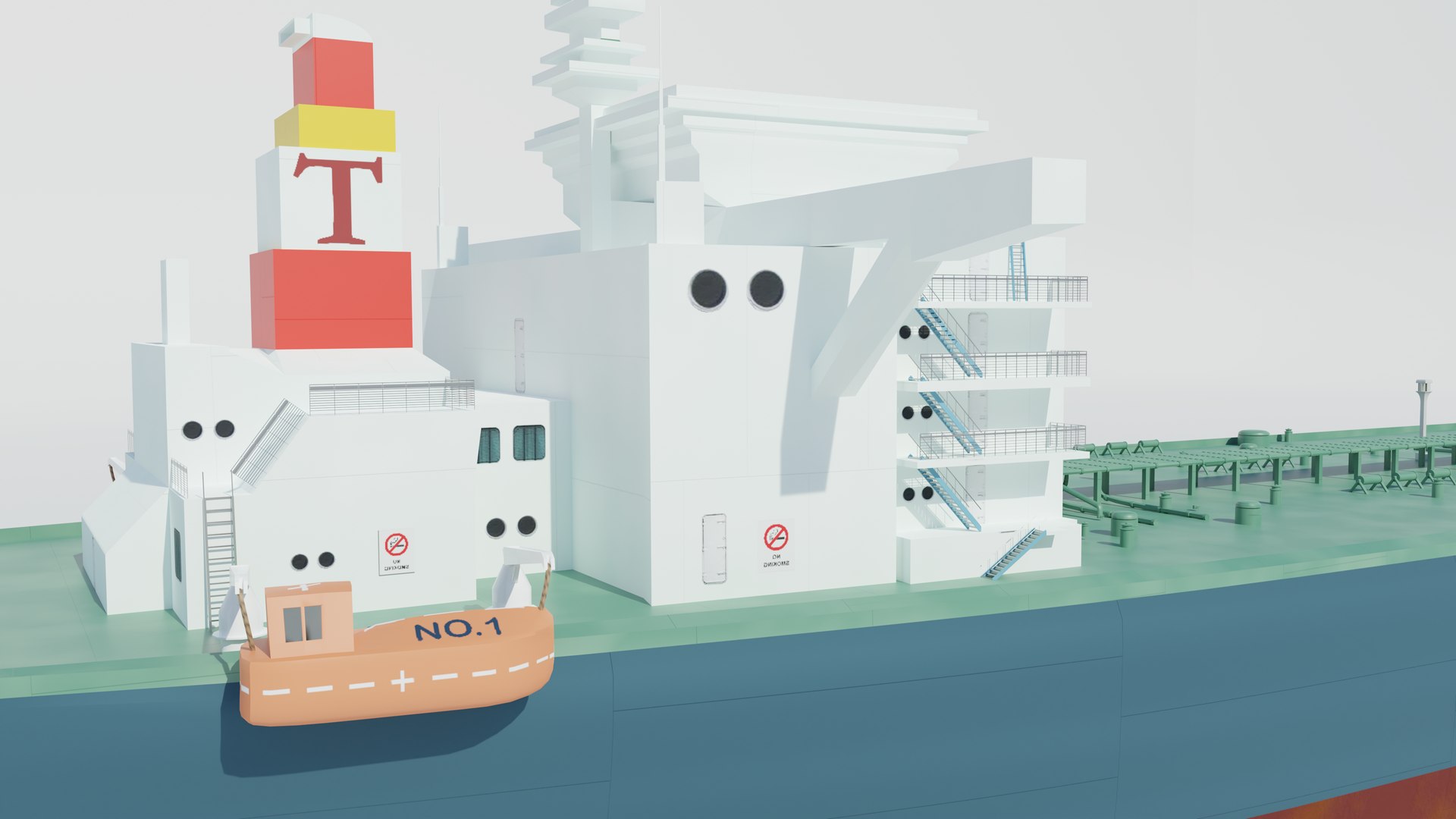 Ship Oil Tanker 3D - TurboSquid 1886597