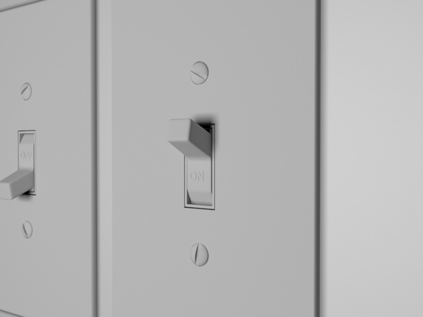 3d Model Light Switch