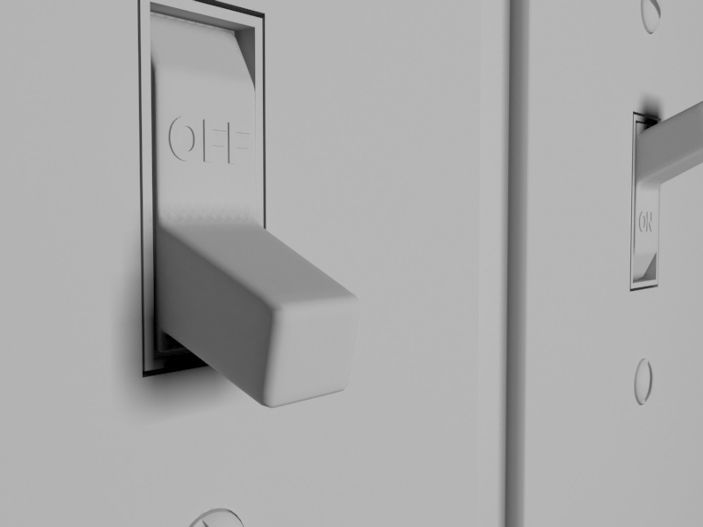 3d Model Light Switch