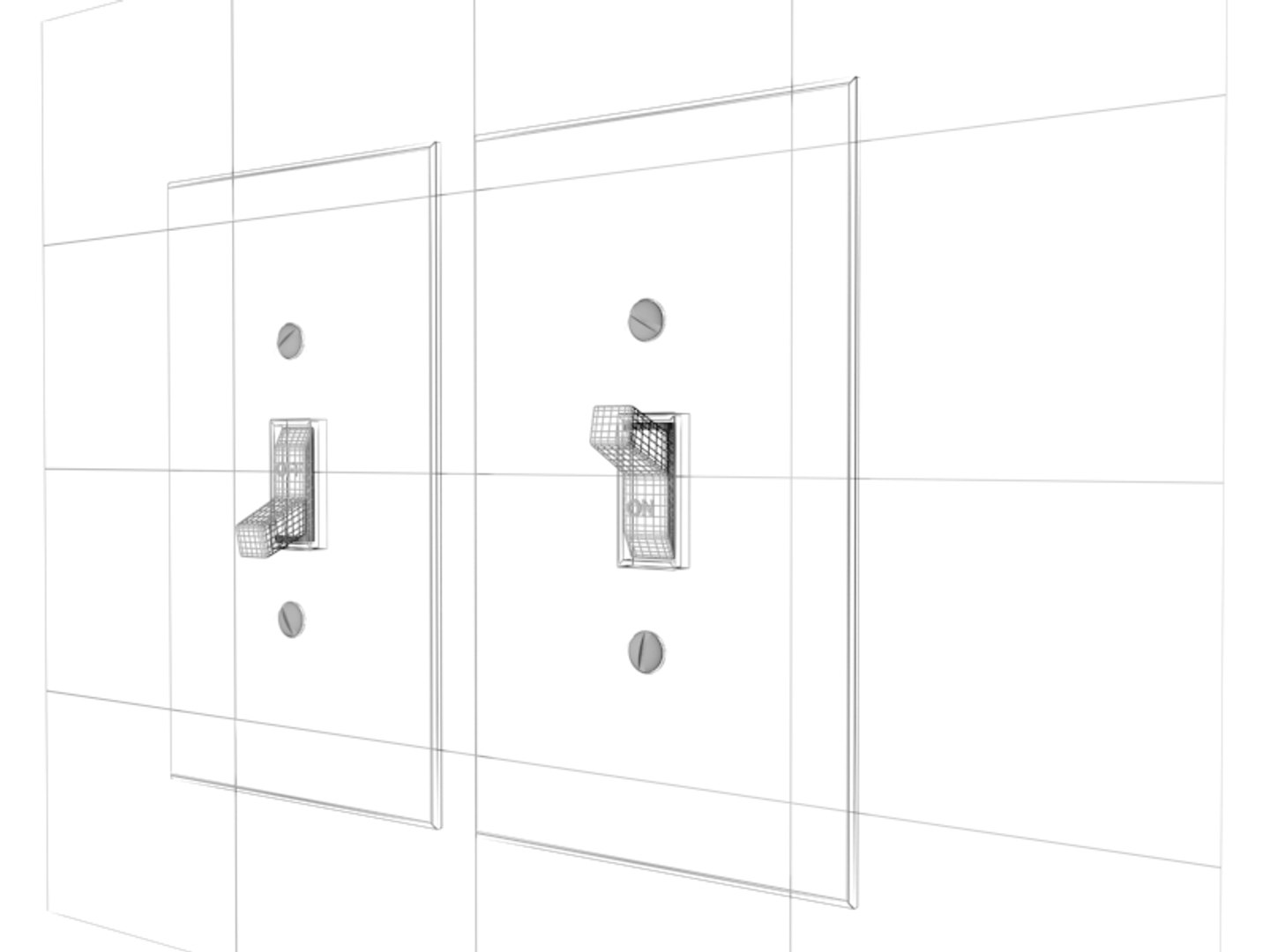 3d Model Light Switch