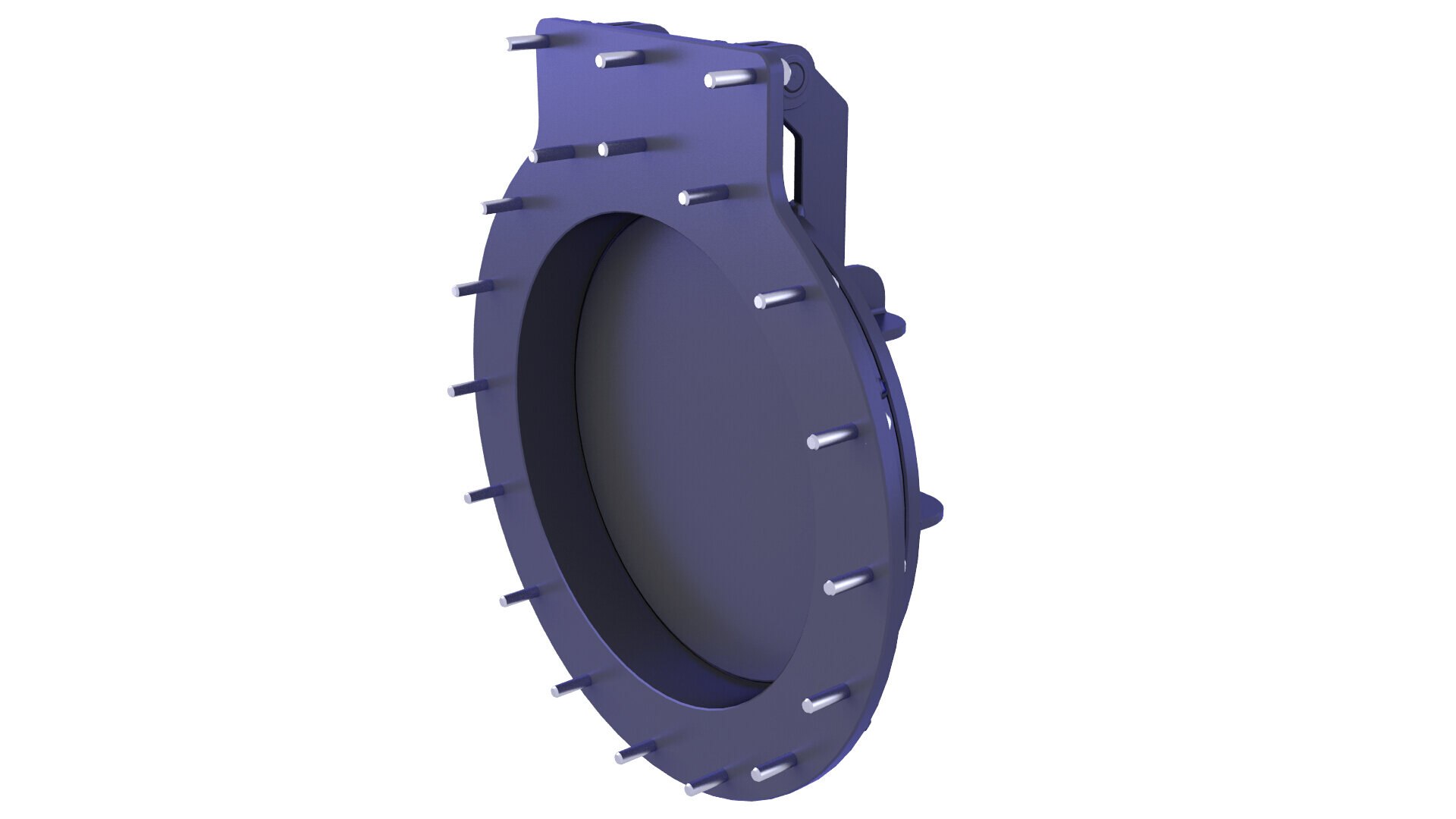 3D Metal Non Return Flap Gate Valve 29 Model - TurboSquid 1980041
