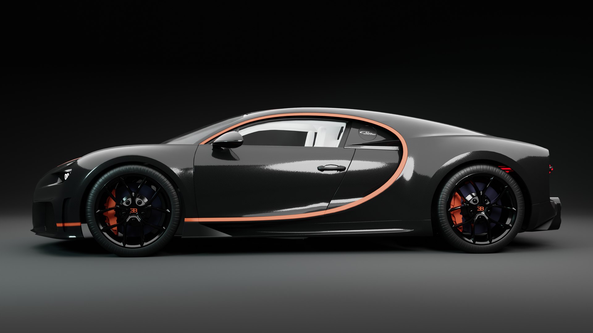 3D Car Bugatti Chiron 2022 With Textures 3D Model - TurboSquid 2132265