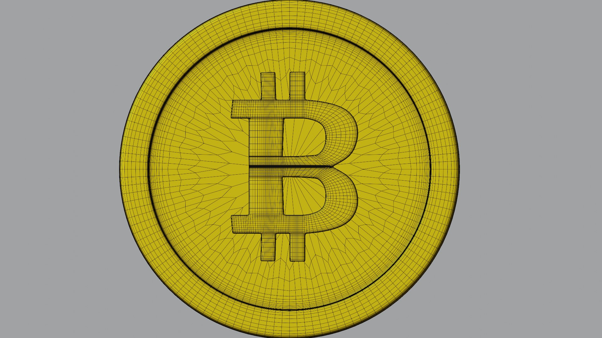 3D Bitcoin - TurboSquid 1914036