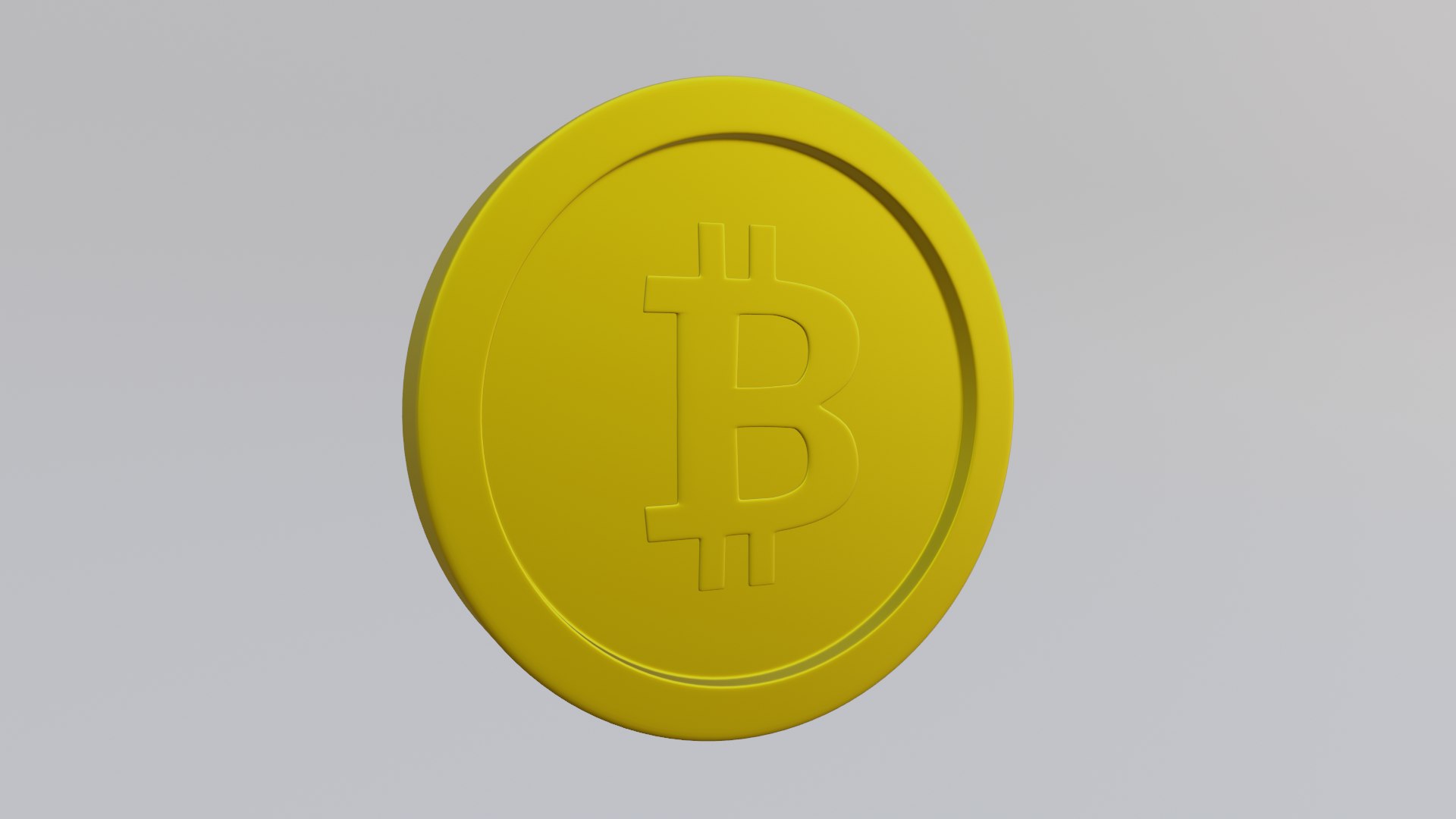 3D Bitcoin - TurboSquid 1914036