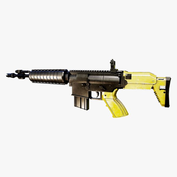 modelo 3d Rifle de asalto HK416 modelo 3d - TurboSquid 2115757