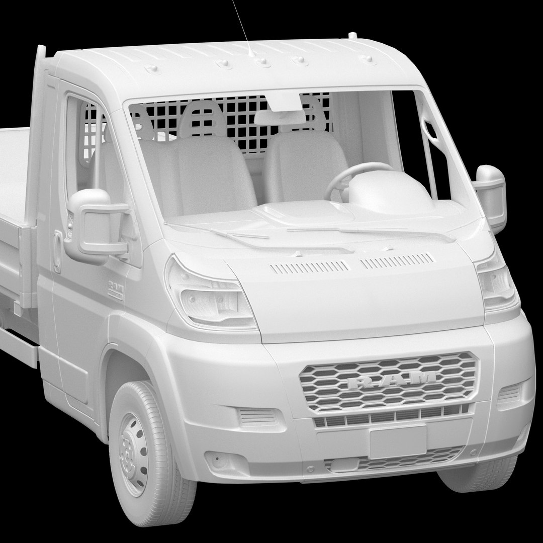 RAM PROMASTER Chassis Cab 3D Model - TurboSquid 1806718