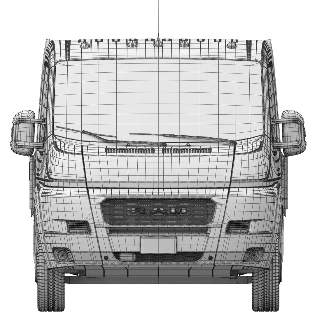 RAM PROMASTER Chassis Cab 3D Model - TurboSquid 1806718