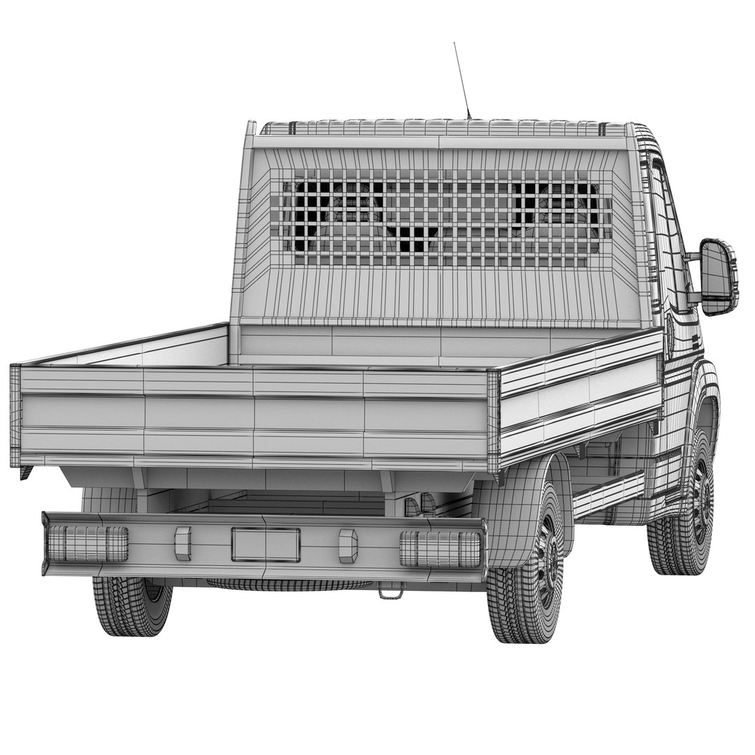 RAM PROMASTER Chassis Cab 3D Model - TurboSquid 1806718