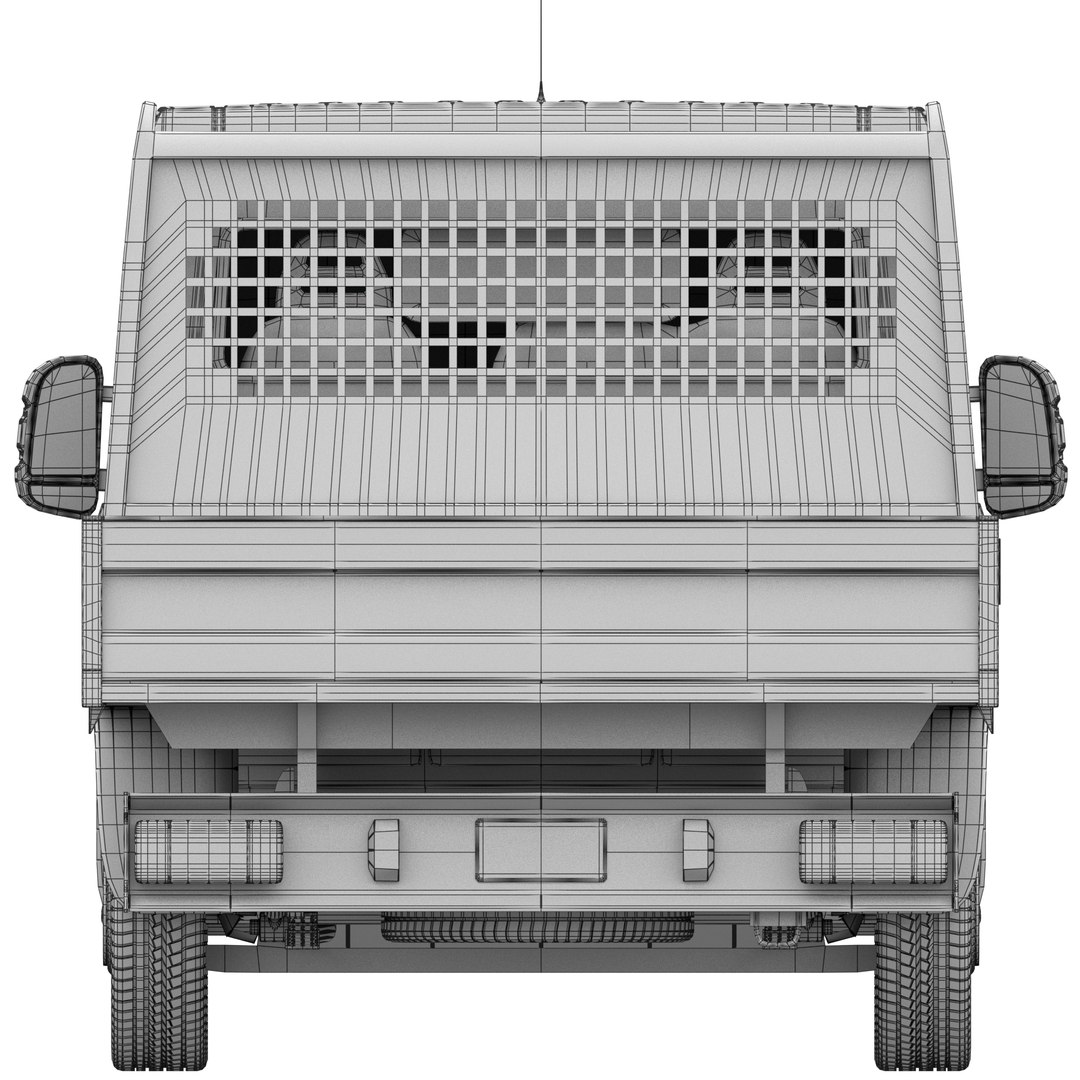 RAM PROMASTER Chassis Cab 3D Model - TurboSquid 1806718
