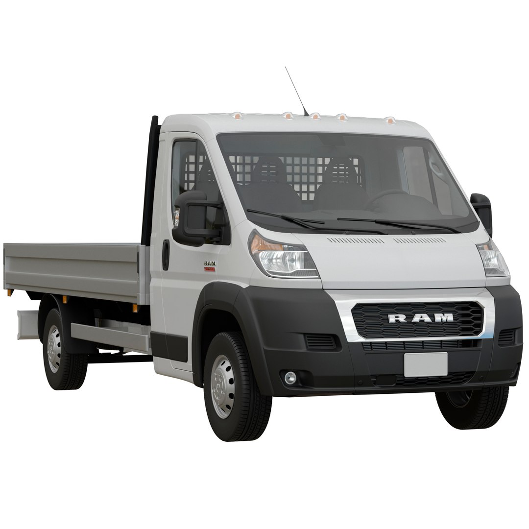 RAM PROMASTER Chassis Cab 3D Model - TurboSquid 1806718