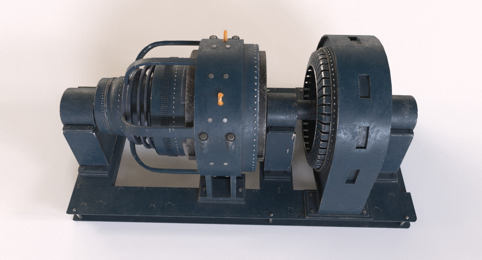 Abandoned Generator 3d 3ds