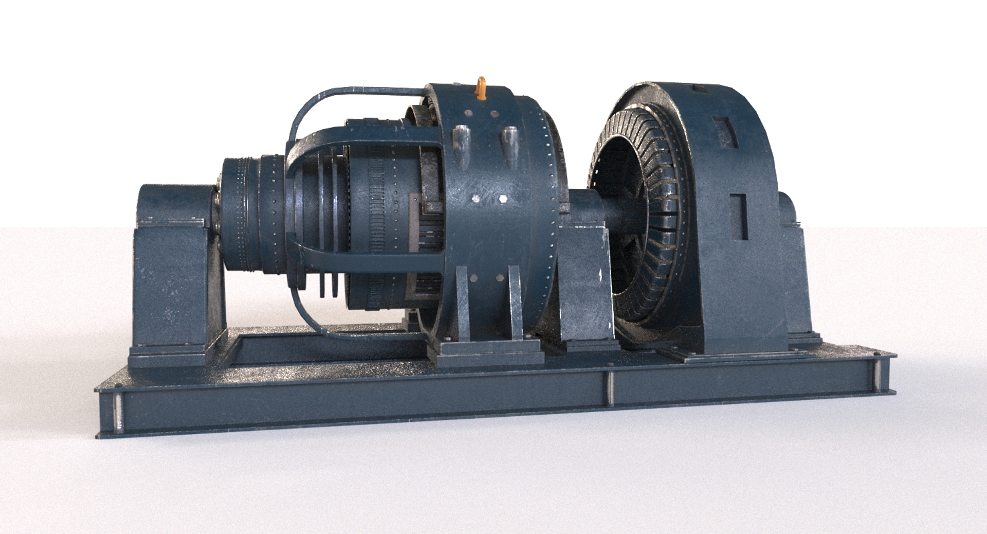 Abandoned Generator 3d 3ds