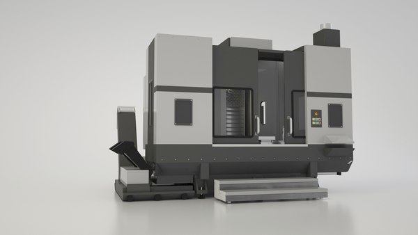 3D CNC Milling Machine model - TurboSquid 1913718