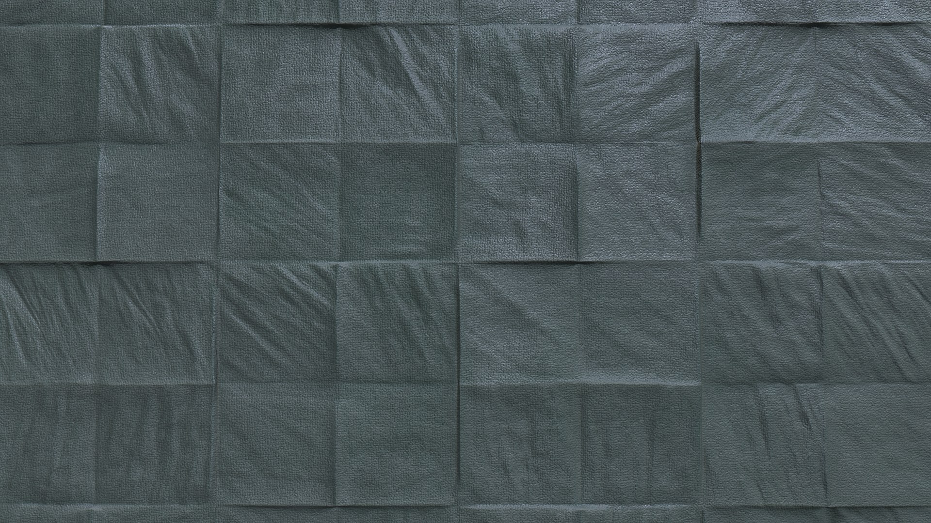 Teal Gray Tarpaulin Sheet 4x4m Game Ready 3D Model - TurboSquid 2517932