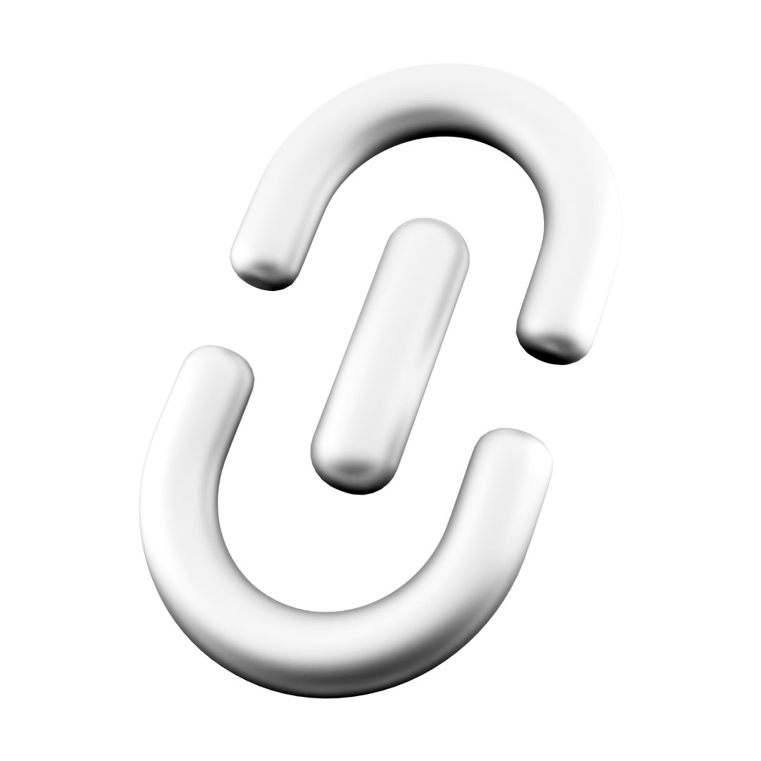 3D 3d Hyperlink Icon - TurboSquid 2075315